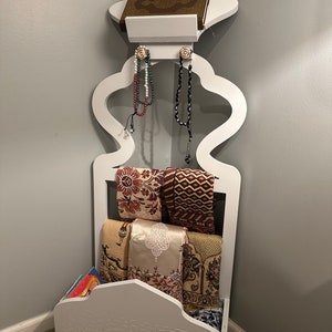 Islamic Prayer Stand With Quran Holder | Trending Muslim Home Decor ...