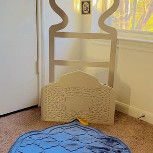 Islamic Prayer Stand With Quran Holder | Trending Muslim Home Decor ...