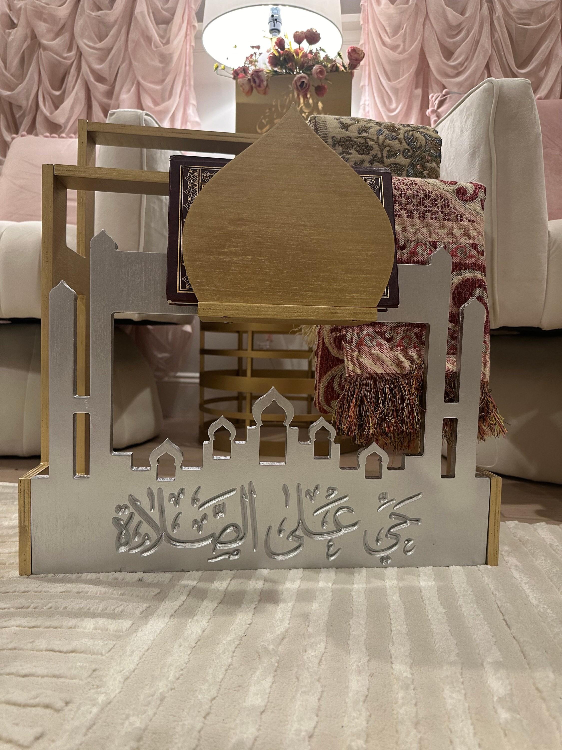 Islamic Modern Salah Stand With Quran Holder - Etsy