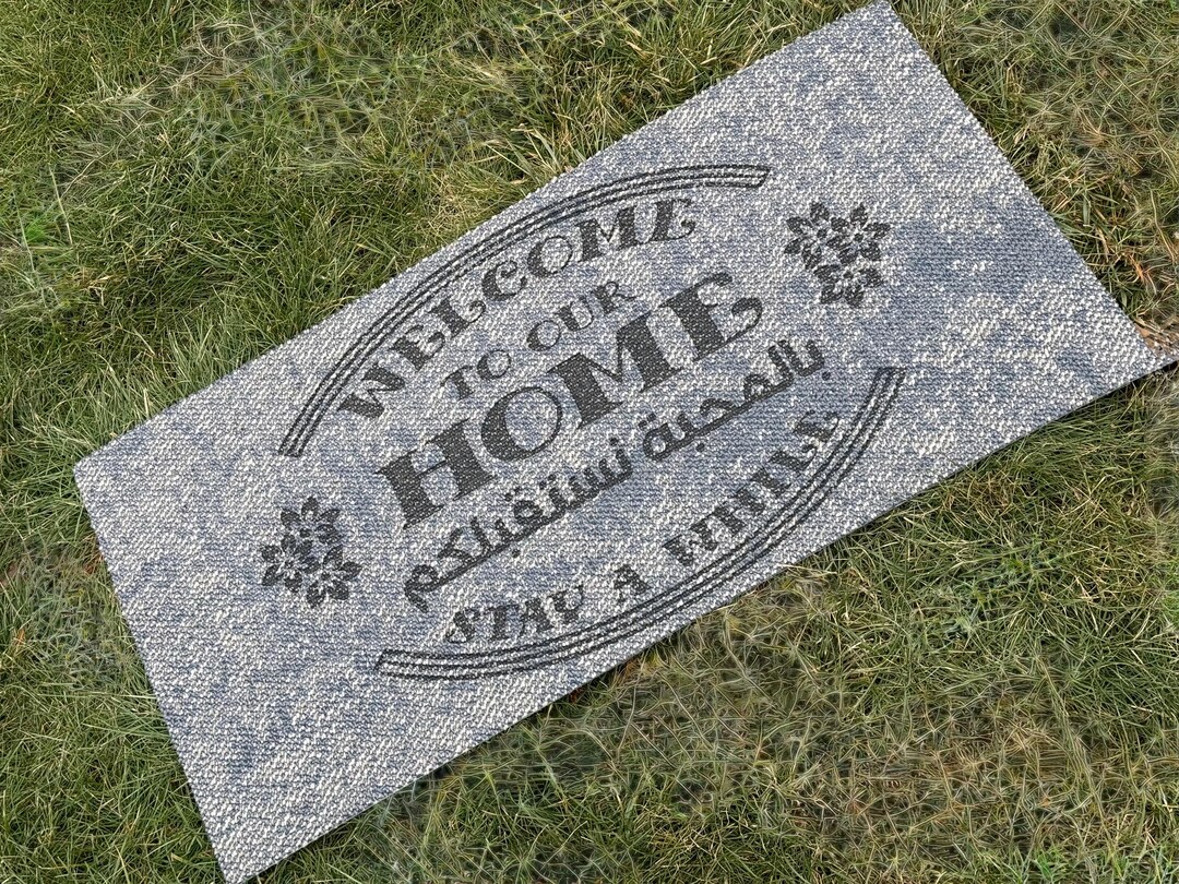Arabic/english Outdoor Rug - Etsy