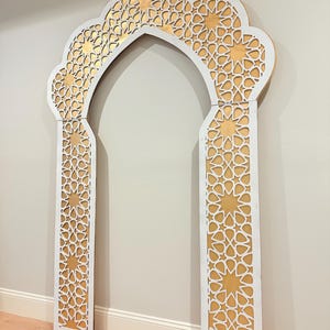 Luxury Islamic Arch Wall Decor – 3 Piece Modular Mihrab Design ...