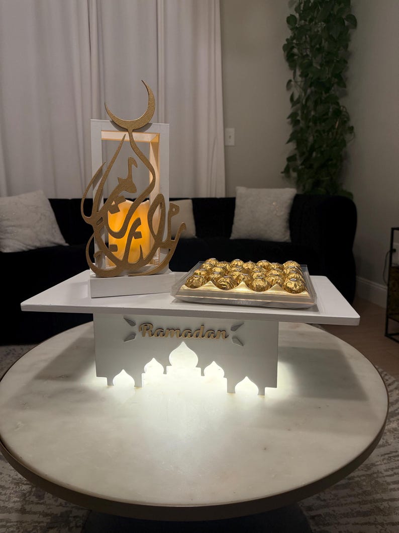 Islamic Ramadan Serving Tray - Etsy