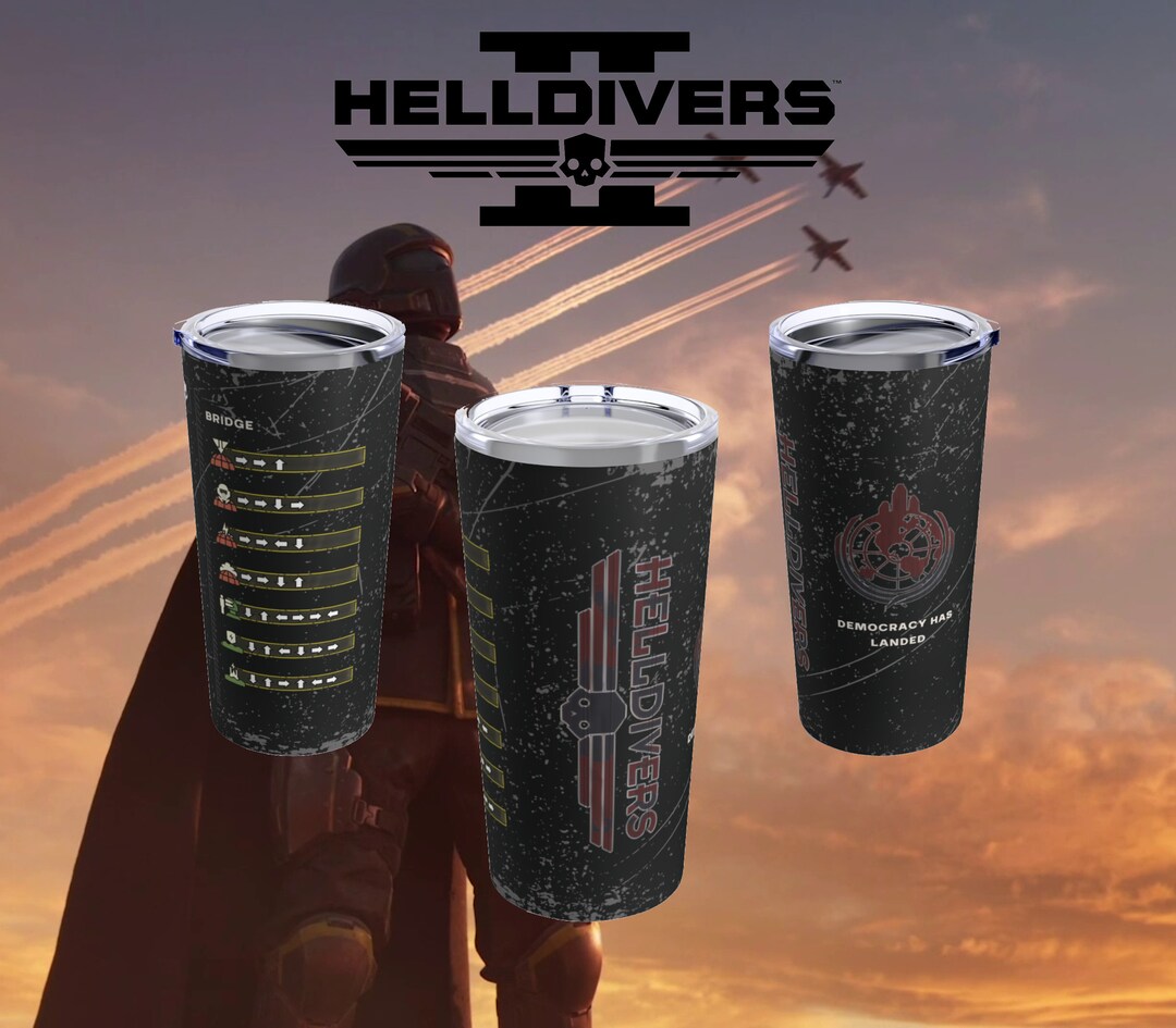 Helldivers 2 Bridge 20oz Tumbler - Etsy
