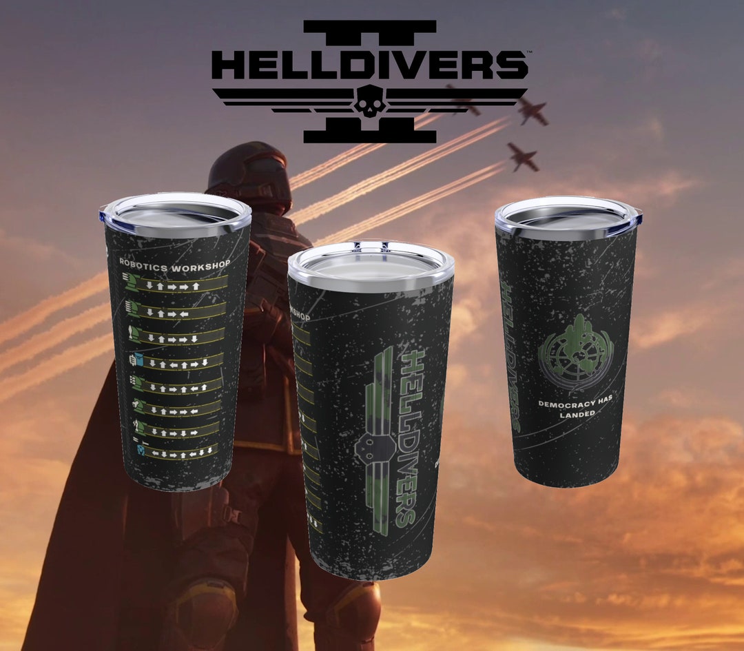 Helldivers 2 Robotics Workshop 20oz Tumbler - Etsy