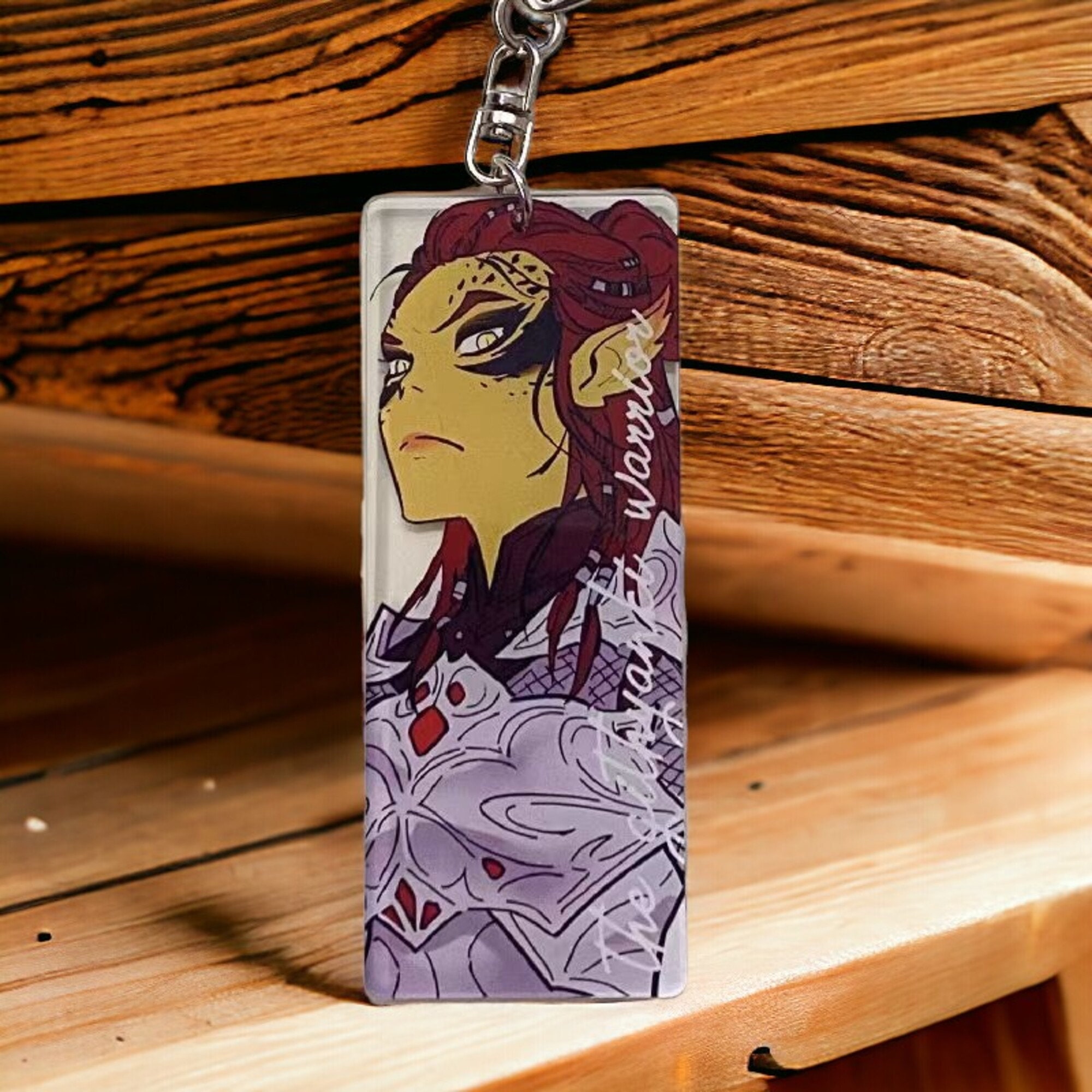 Baldurs Gate 3 Collector's Portrait Keychains. Astarion and Gale BG3 ...