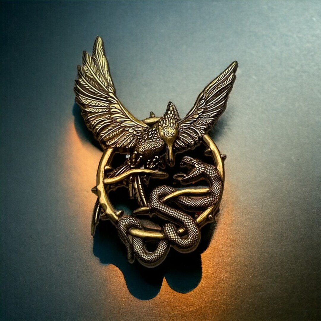 Mocking Jay Pin Brooch, Songbirds and Snakes Pin Badge, the Hunger ...