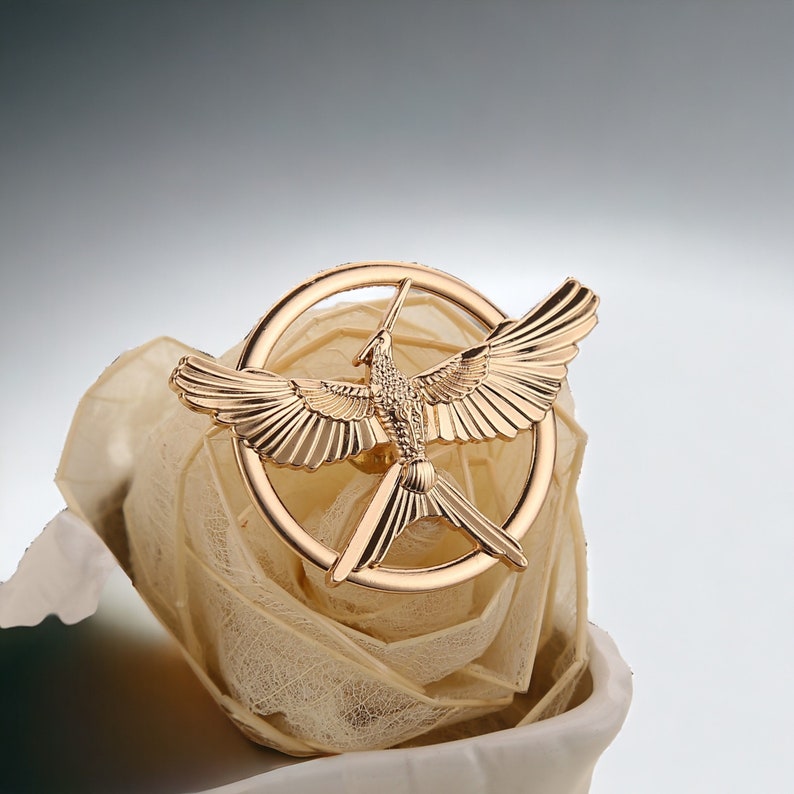 The Hunger Games Collector's Brooch Elegant Mockingjay - Etsy