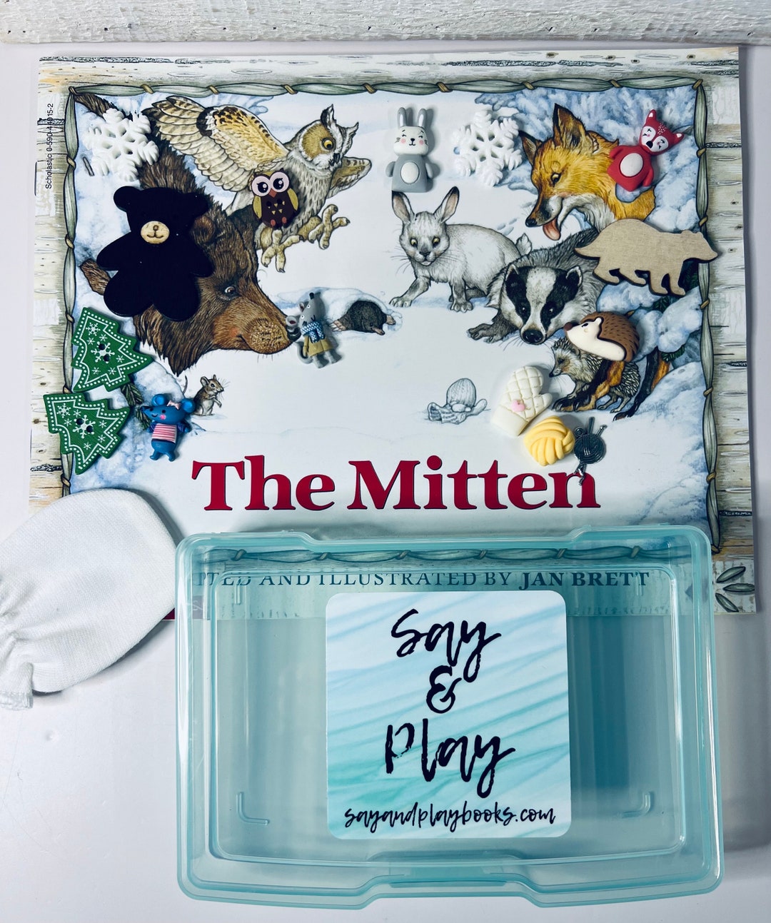 Story Kit the Mitten Book-childrens Book With Story Kit-childrens Book ...