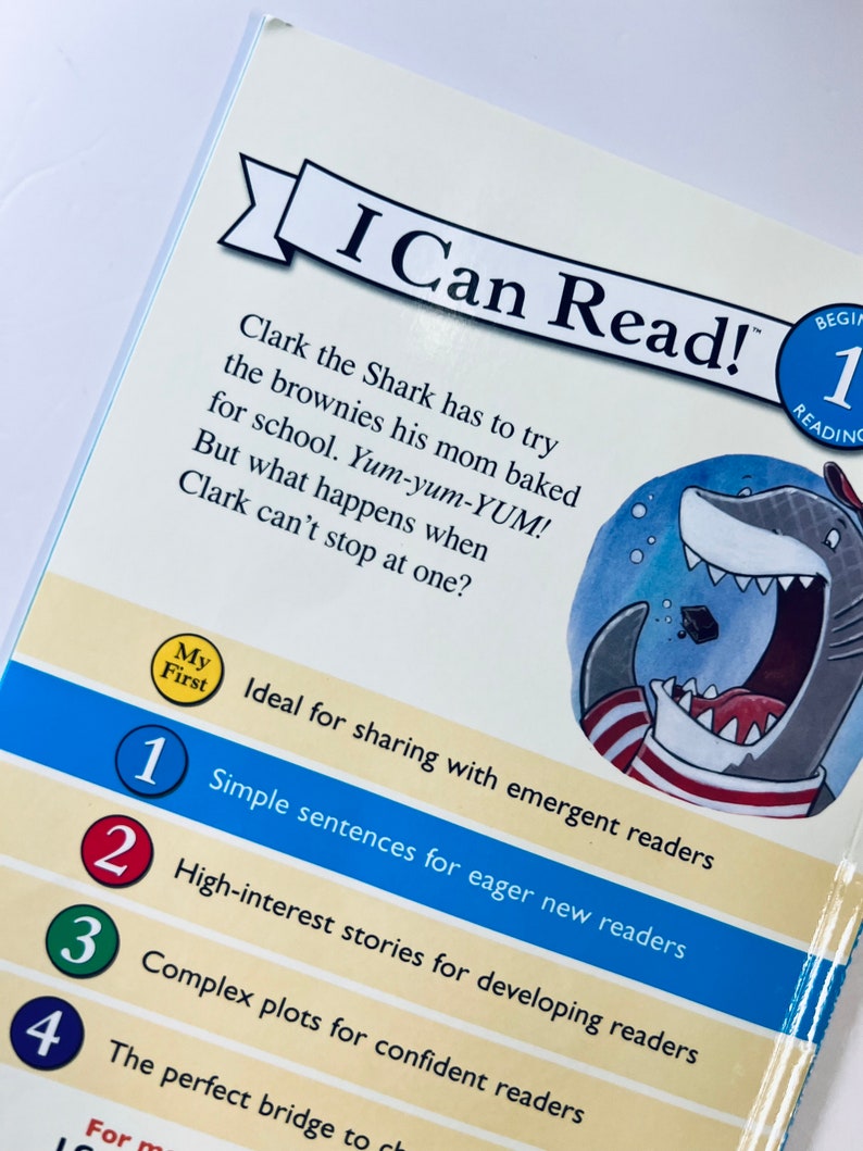 Clark the Shark Book-early Reader Book-rhyme Book-childrens Books ...