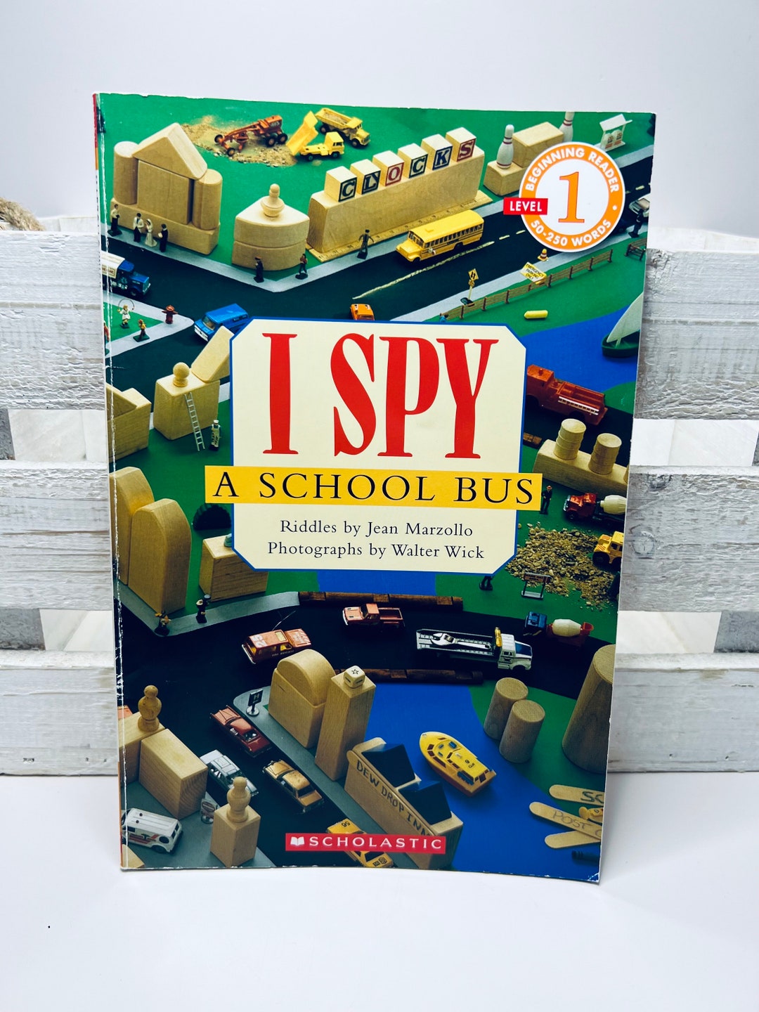 I Spy Book I Spy a School Bus Level One Reader Book - Etsy