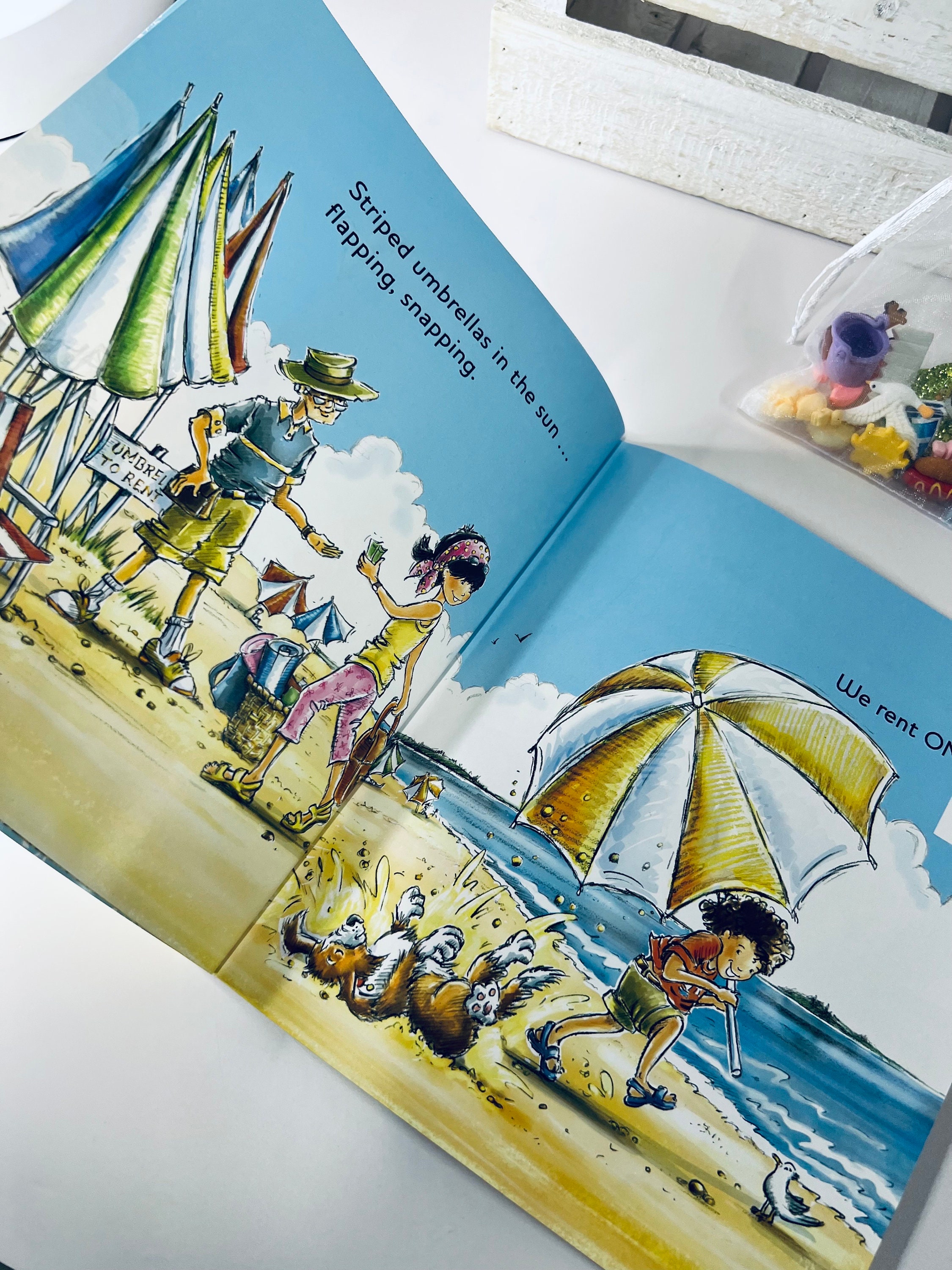 1 2 3 by the Sea Book for Counting Beach Theme Book Preschool Counting ...