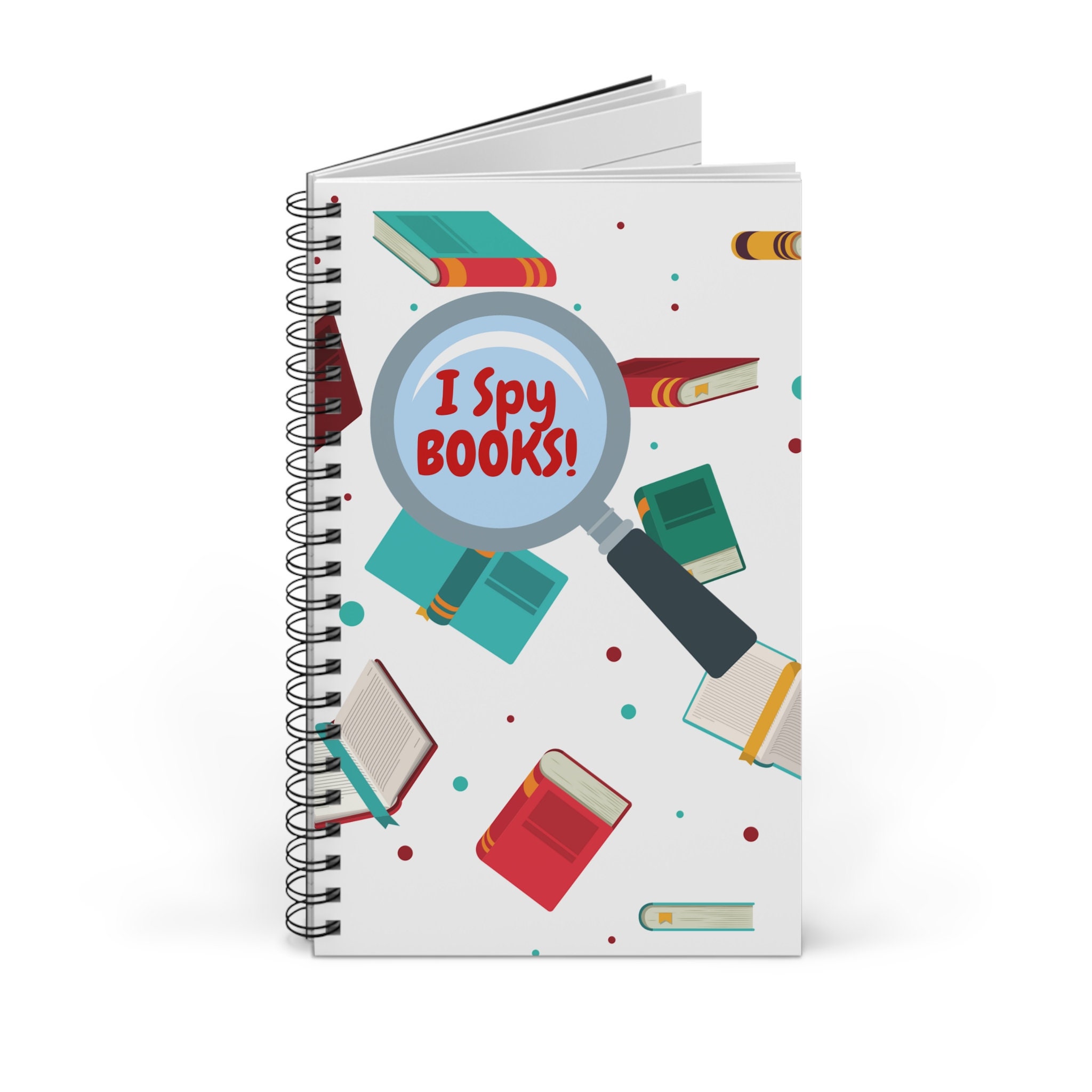 I Spy Book-i Spy Journal-i Spy Notebook-spiral Journal-lined Journal ...