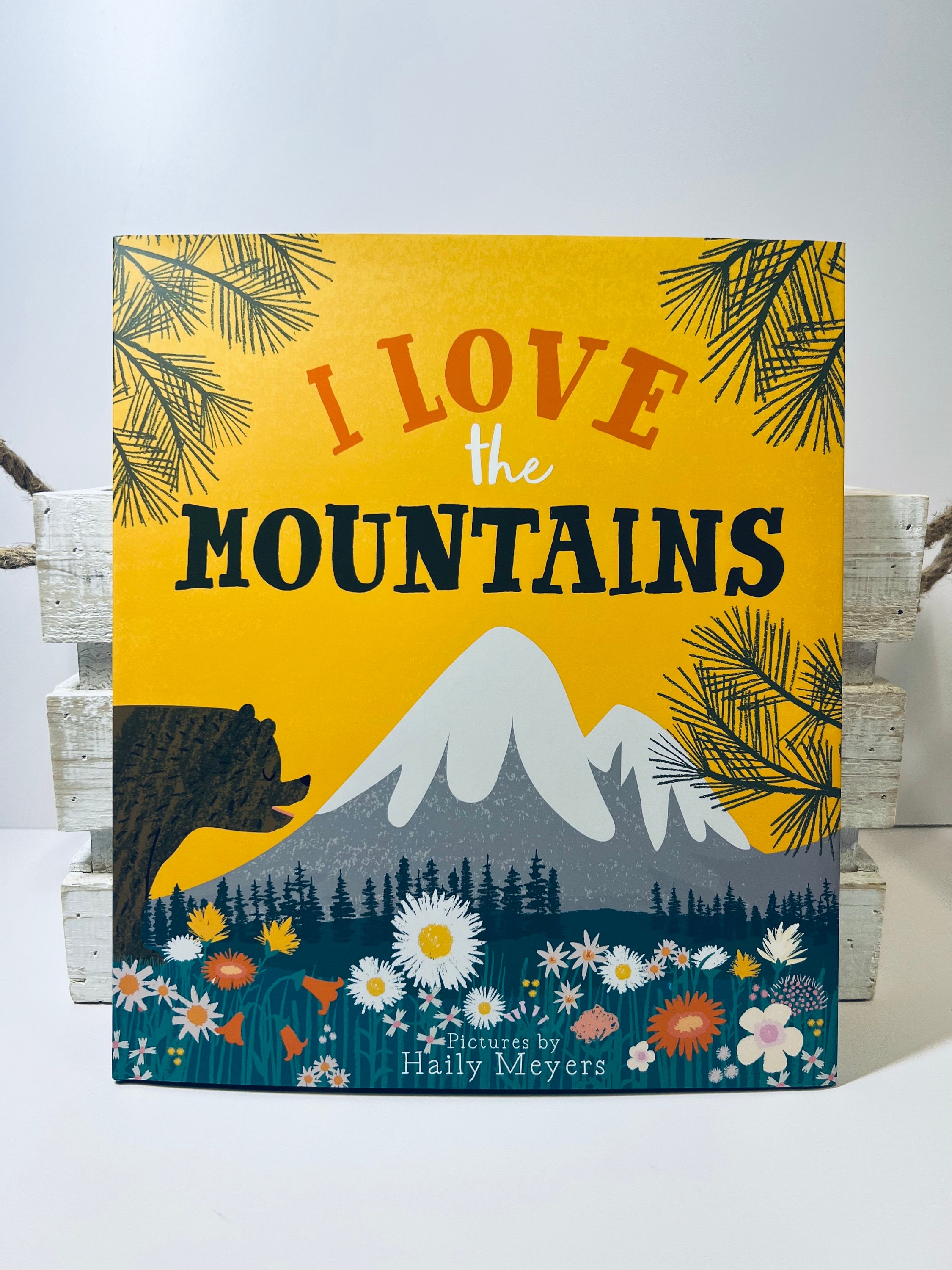Children's Book-song Book-rhyme Book-i Love the Mountains - Etsy