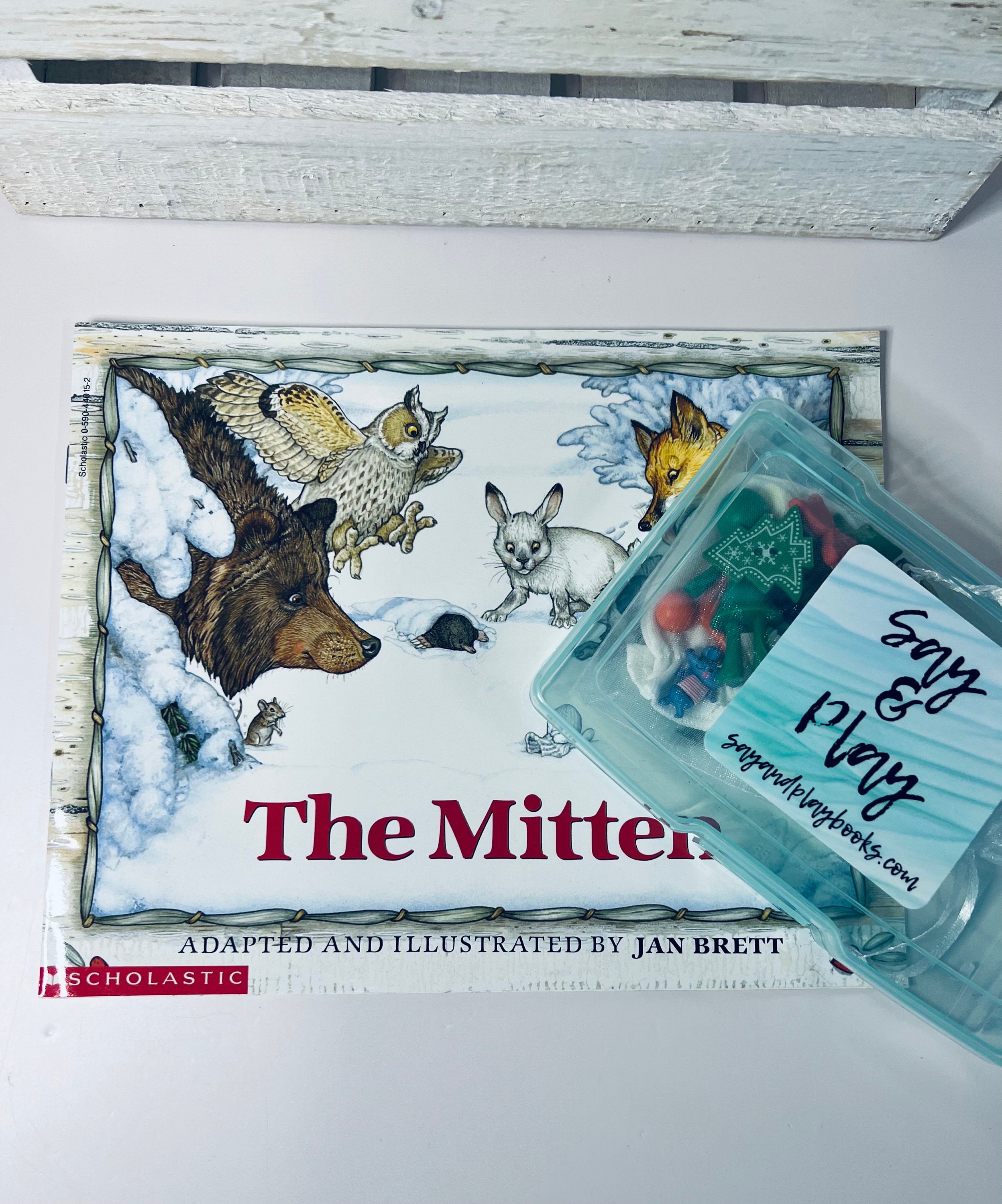 Story Kit the Mitten Book-childrens Book With Story Kit-childrens Book ...