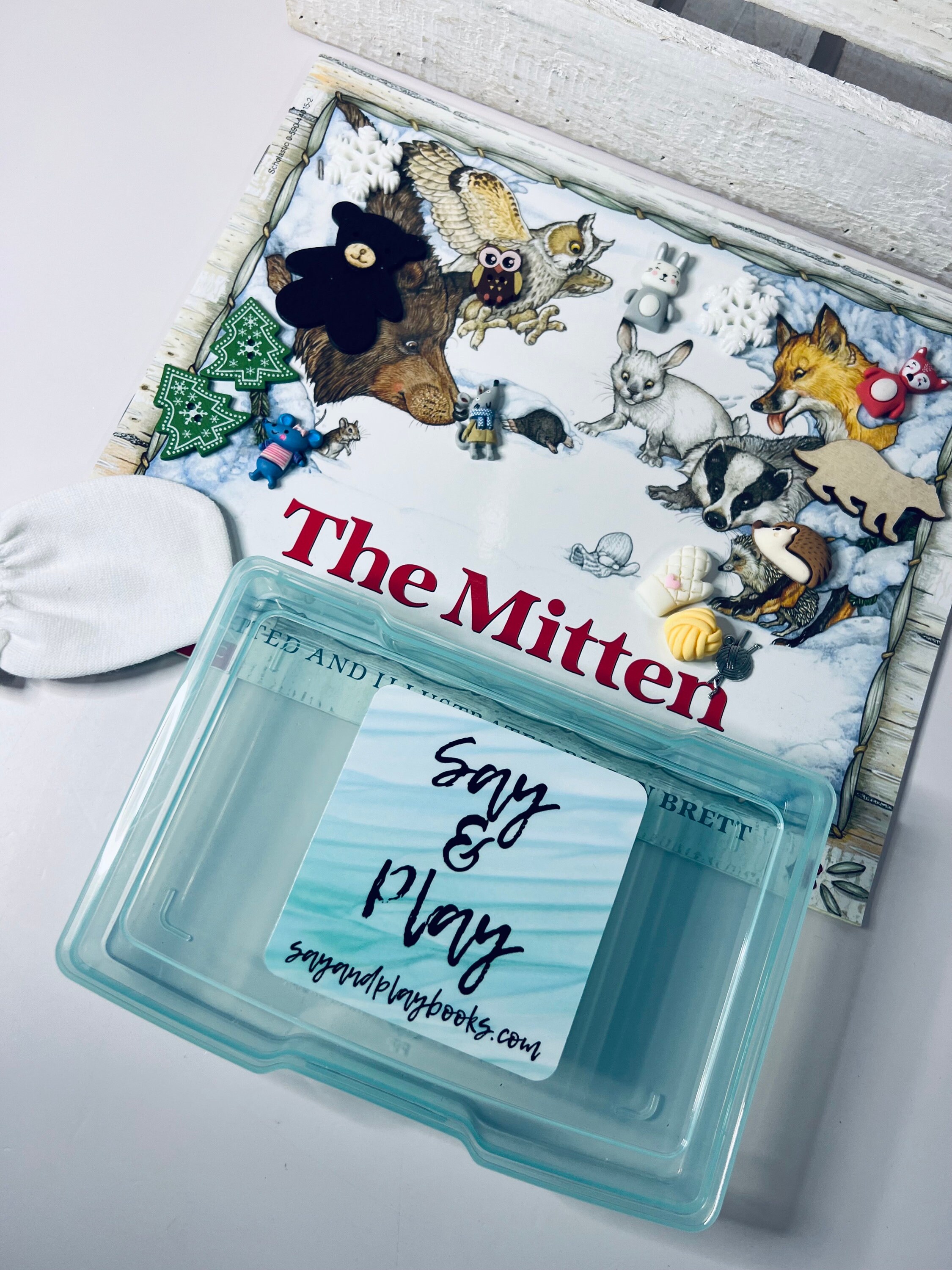 Story Kit the Mitten Book-childrens Book With Story Kit-childrens Book ...