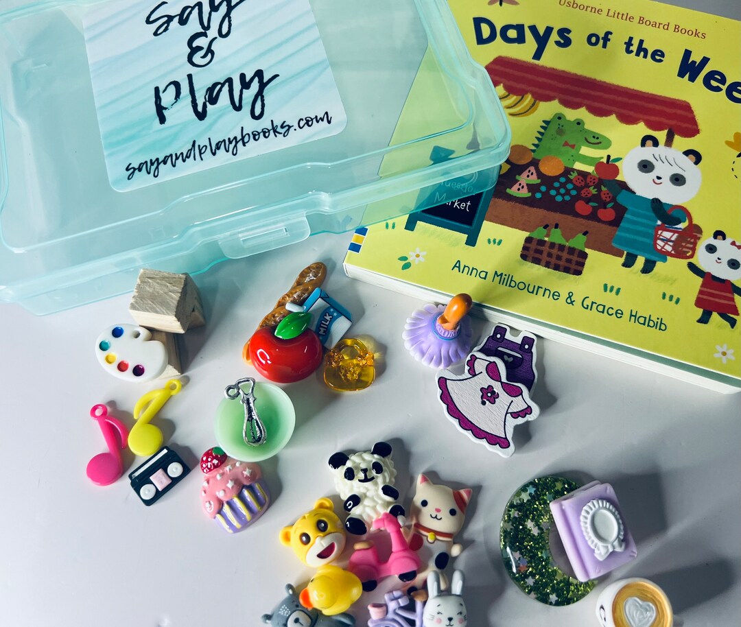 Story Objects Days of the Week Book Kidlit Childrens Book Preschool ...