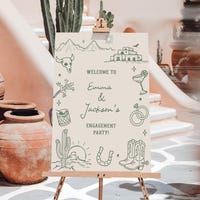 Editable Western Welcome Sign Country Birthday Party Rustic Wood ...