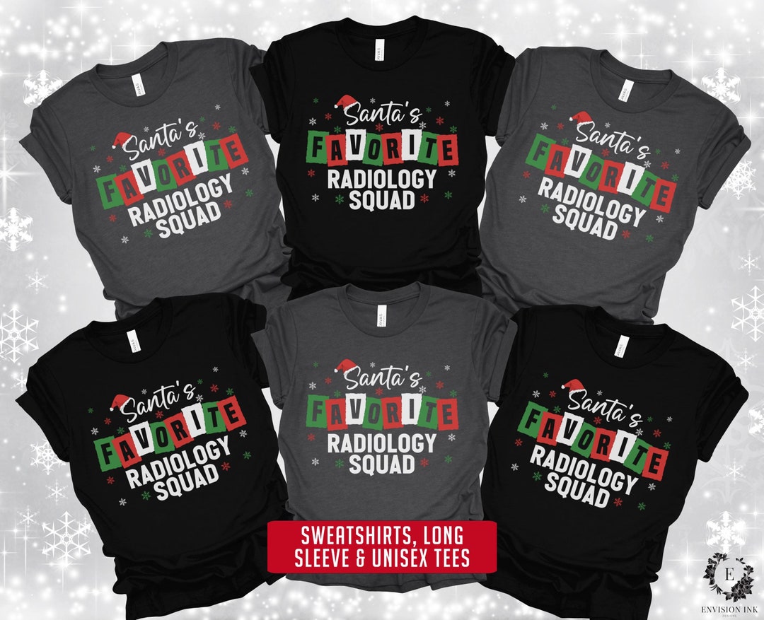 Christmas Radiology Shirt, Radiology Dept Sweatshirt, RAD Tech Sweater ...