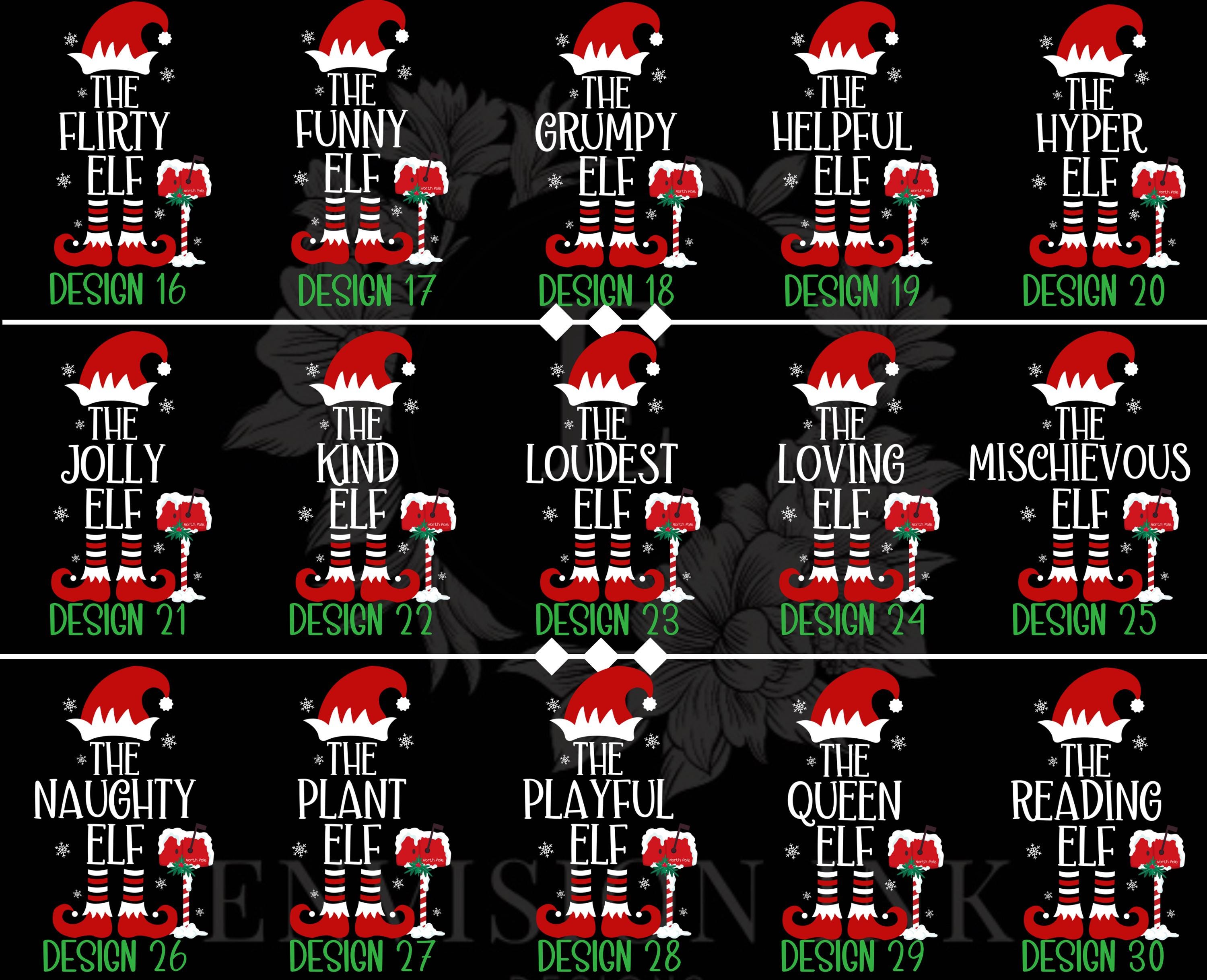 Custom Elf Shirts, Matching Family Christmas Shirts, Funny Christmas ...
