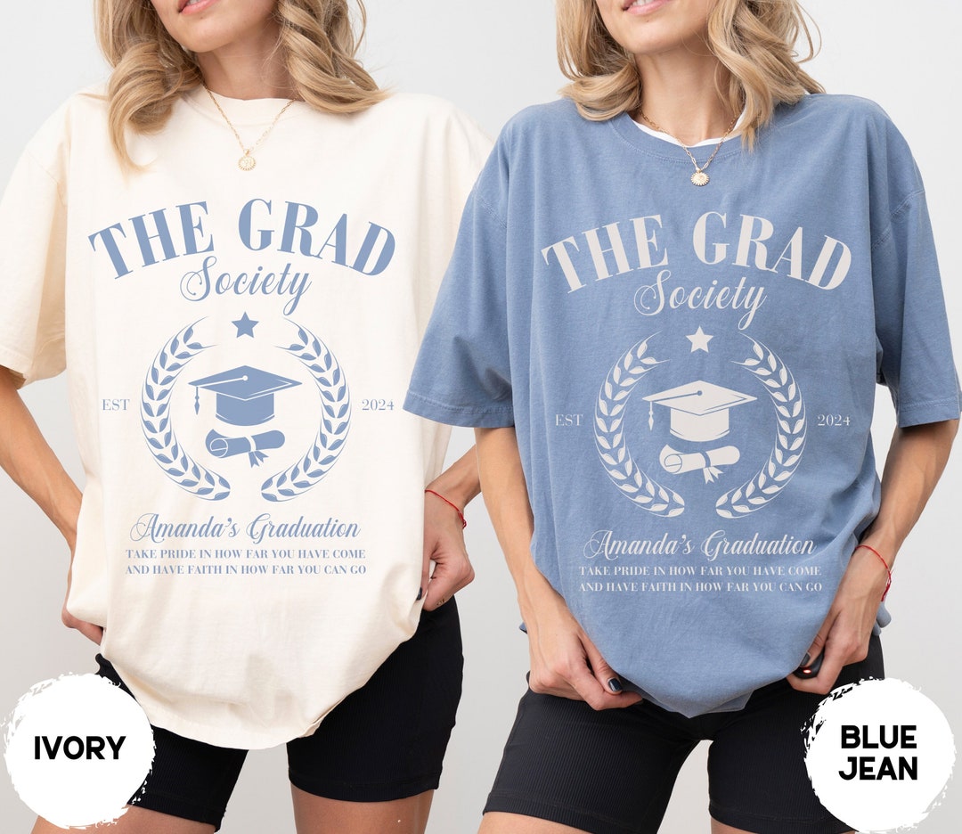 Personalized Graduation Shirts, 2024 Graduate Shirts, Elegant ...