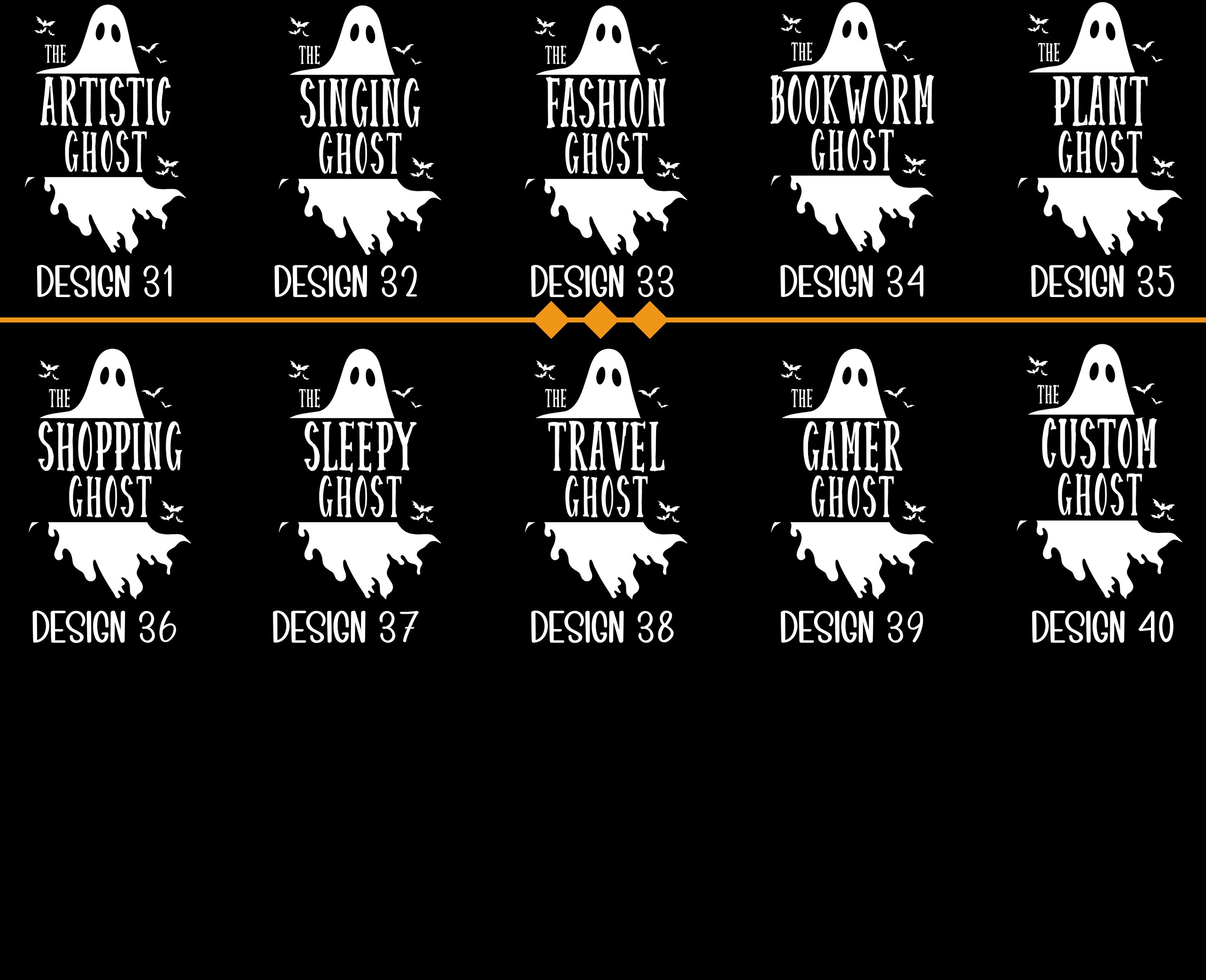 Custom Ghost Shirt, Funny Matching Halloween Tshirts, Black Halloween ...