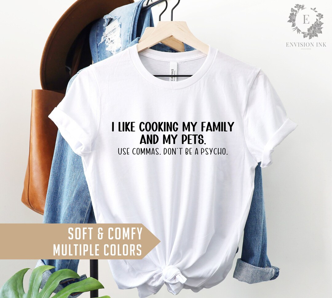 Punctuation Shirt, Funny Grammar T-shirt, Teacher Appreciation Gift ...