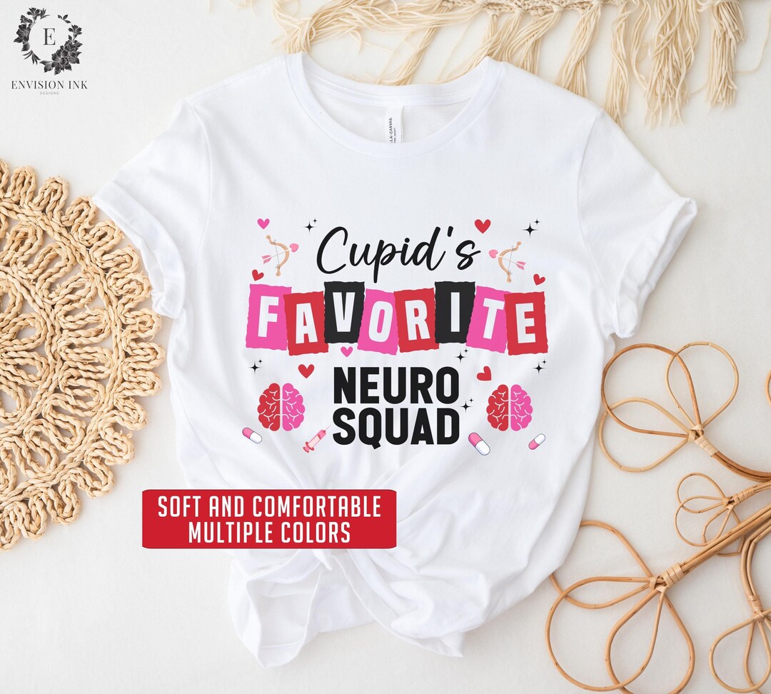 Valentine Neuro Squad Shirt, Neuro Squad Christmas Shirt, Neurology ...