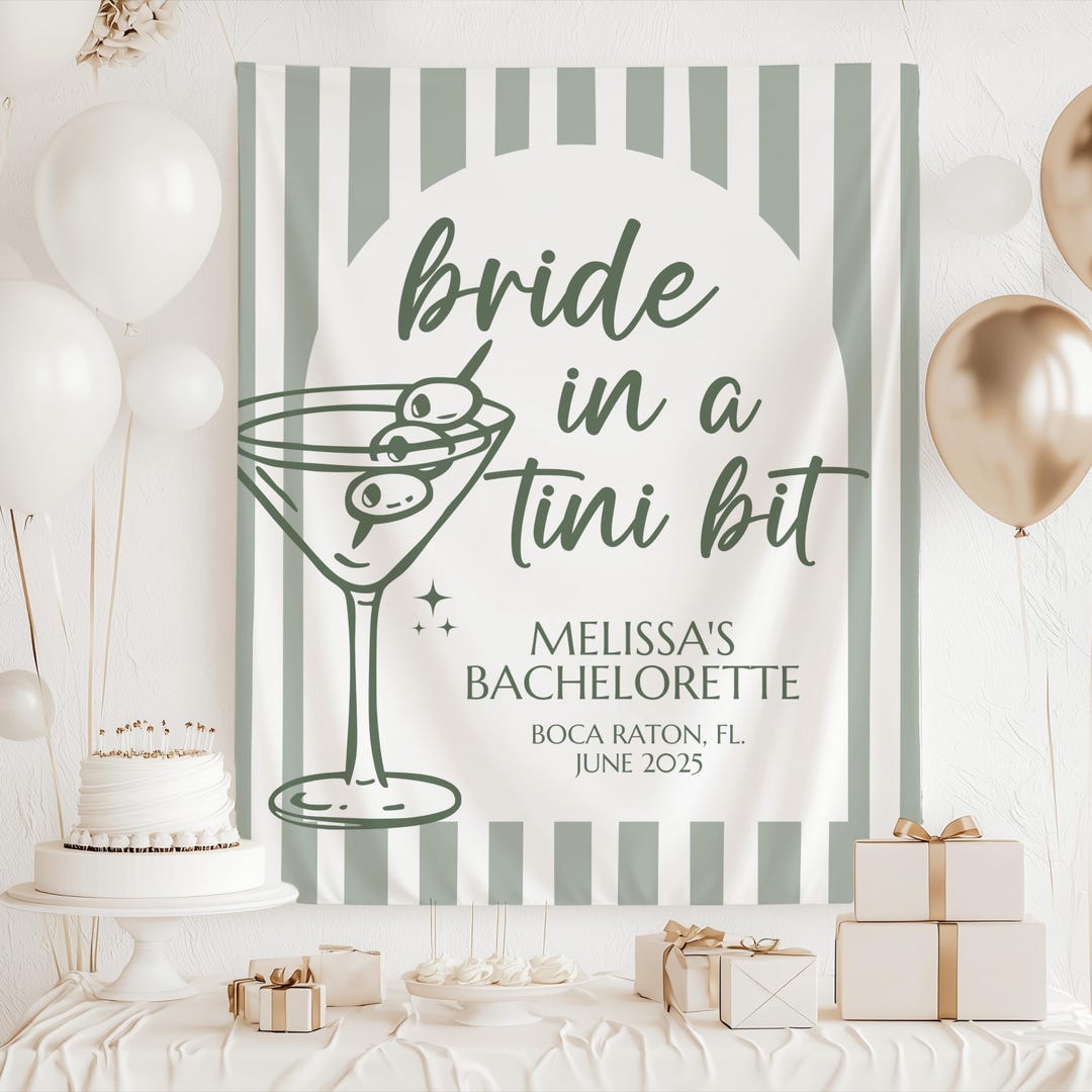 Bachelorette Banner, Bridal Shower Backdrop, Bachelorette Party Decor ...