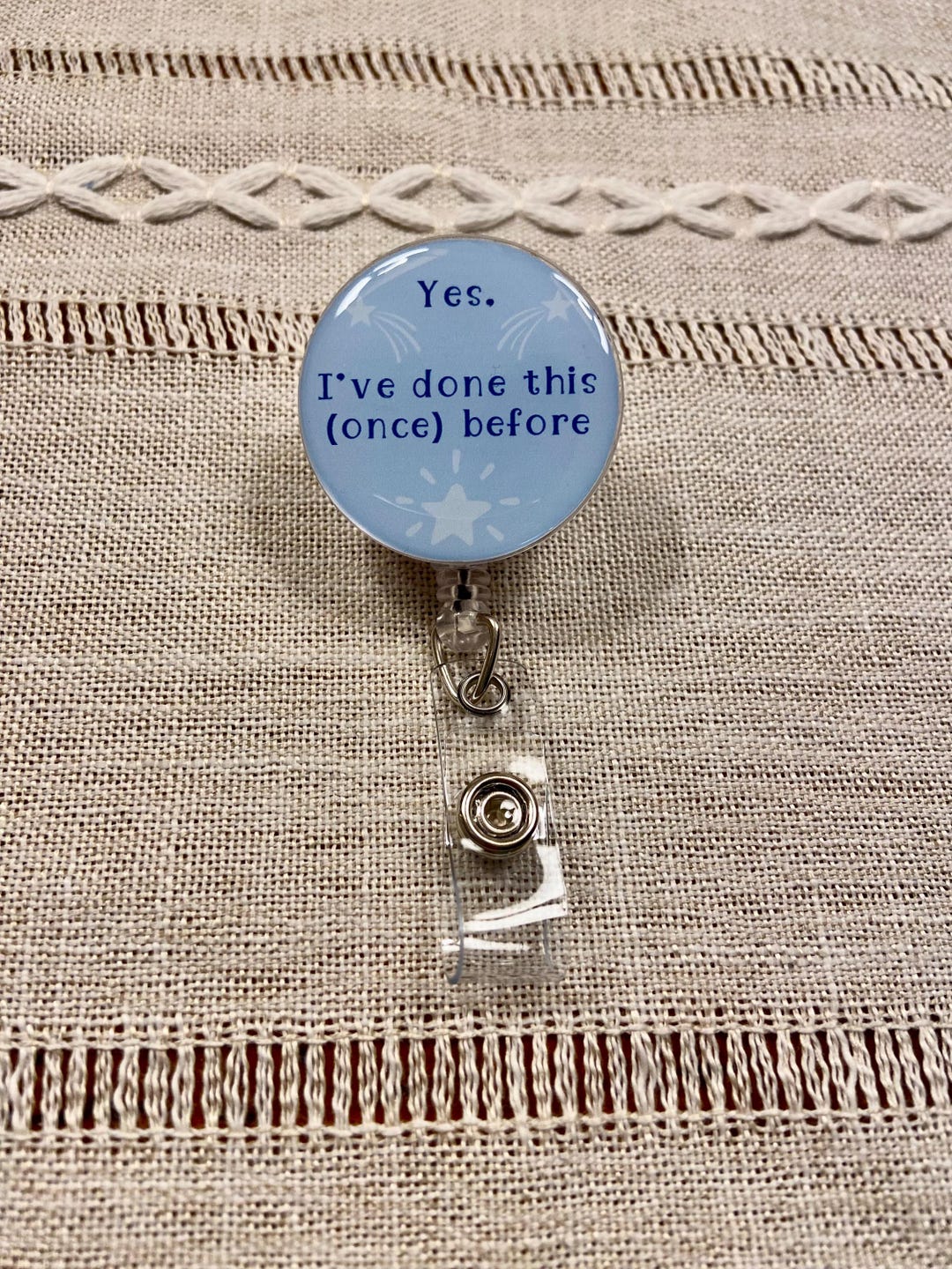 Funny "yes, I've Done This" Badge Reel - Gag Gift for Coworker - Etsy