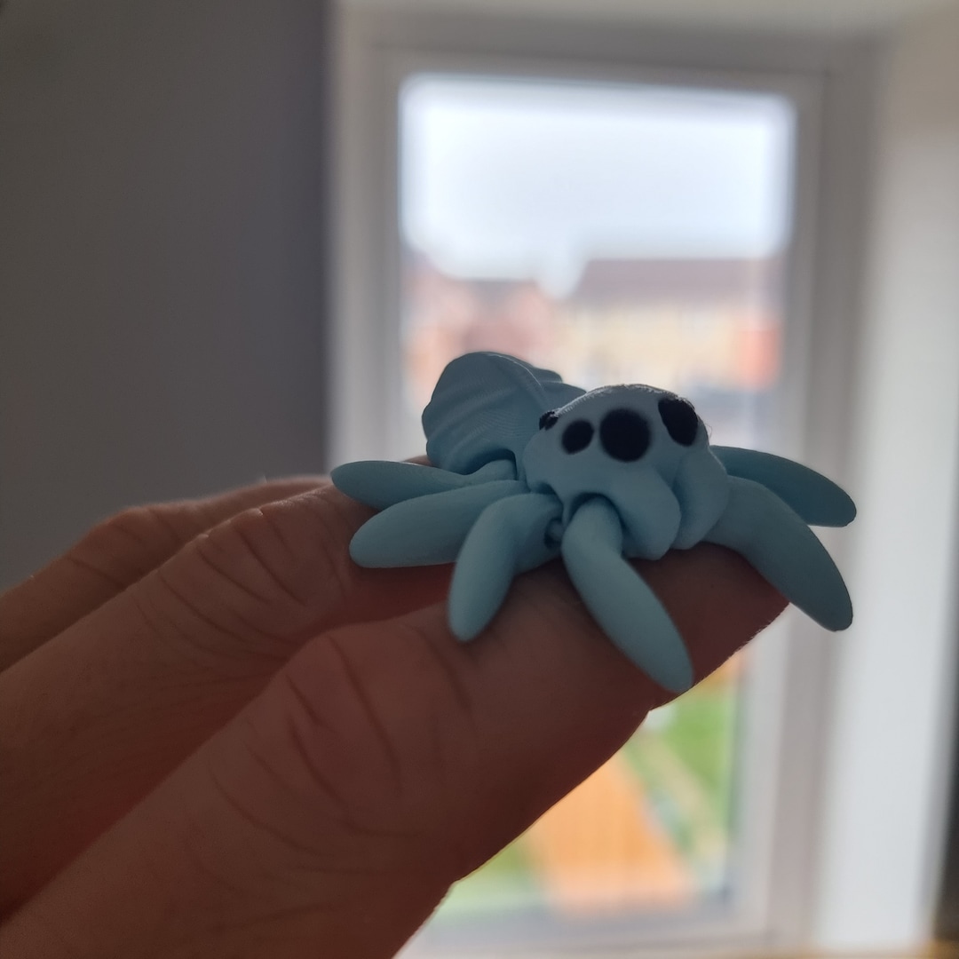 Adorable 3D Printed Tiny Spider - Etsy