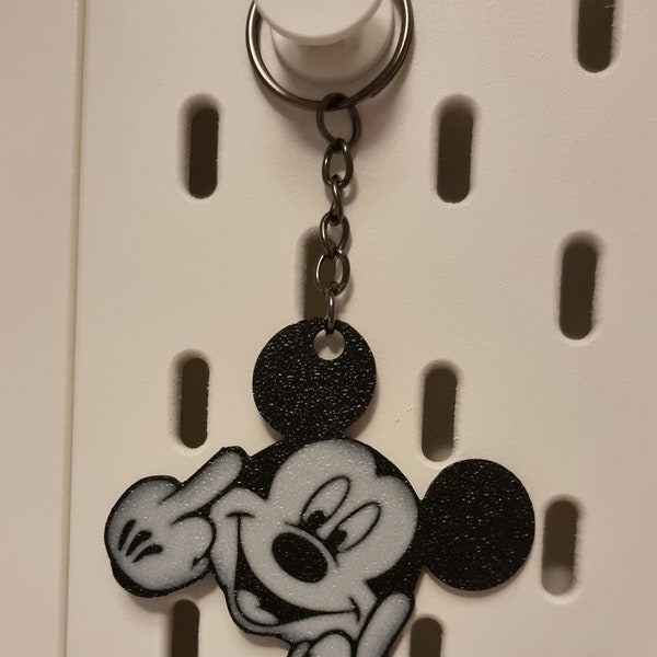 Mickey Mouse Key Chain Svg - Etsy