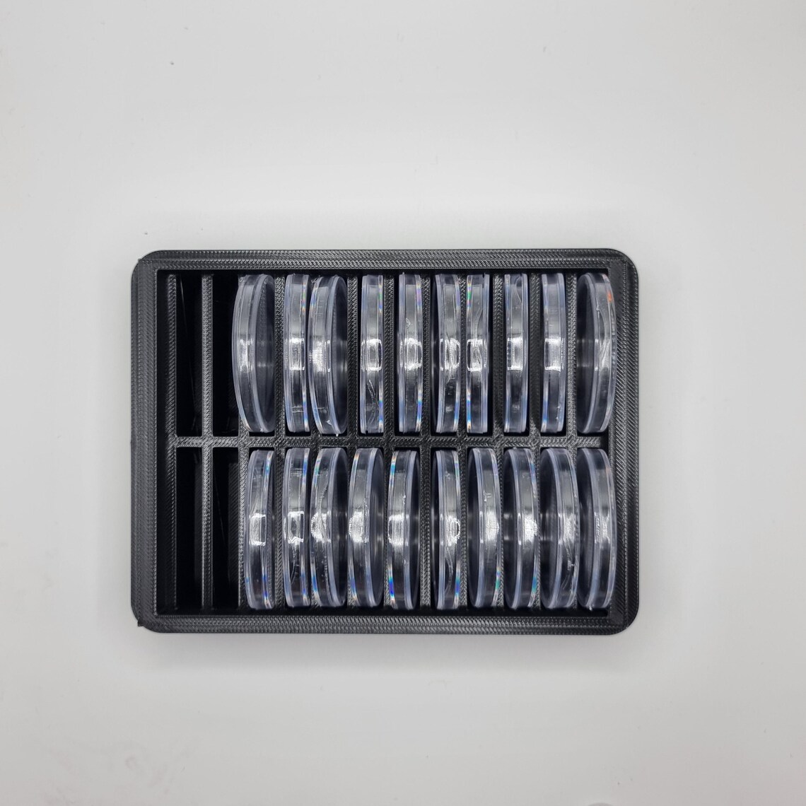 Storage Box for Coins, 40mm Coin Capsule - Strong - Holds 24 ...