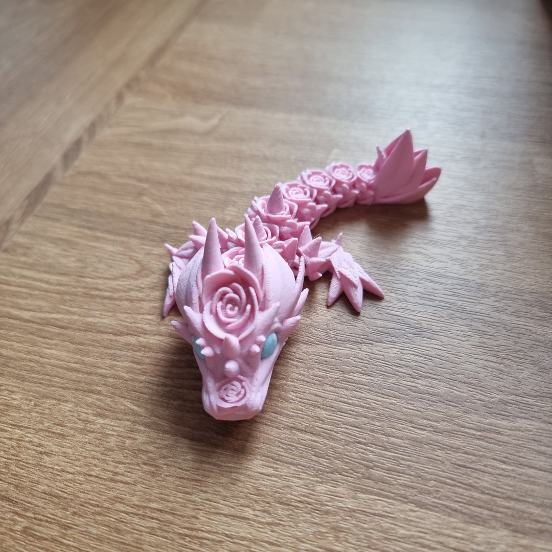Baby Rose Dragon 3D Printed Cinderwing Sensory Fidget - Etsy