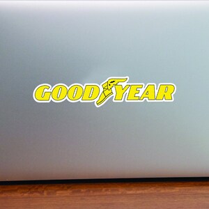 Goodyear Tires Yellow Main Logo Decal / Sticker 10 Sizes FREE Shipping ...