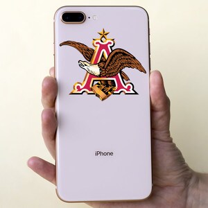 Anheuser Busch Beer Main Vinyl / Sticker 10 Sizes Tracking FREE ...