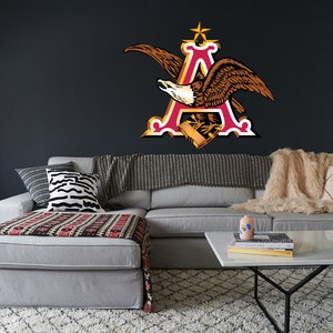 Anheuser Busch Beer Main Vinyl / Sticker 10 Sizes Tracking FREE ...