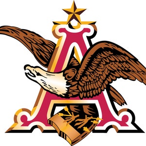 Anheuser Busch Beer Main Vinyl / Sticker 10 Sizes Tracking FREE ...