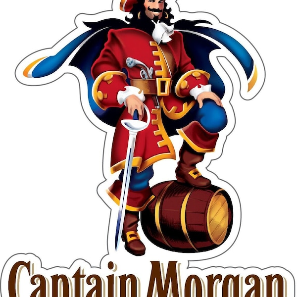 Captain Morgan - Etsy