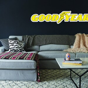 Goodyear Tires Yellow Main Logo Decal / Sticker 10 Sizes FREE Shipping ...