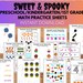 Sweet and Spooky Halloween Math Activity Printable Worksheets ...