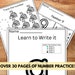 200 Printable Letter Number and Sight Word Tracing Worksheets ...