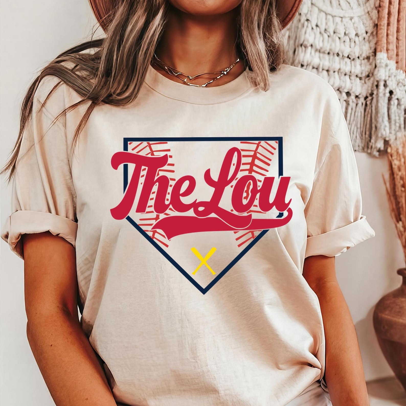 The Lou Baseball Shirt: St. Louis Retro Sports Tee - Etsy