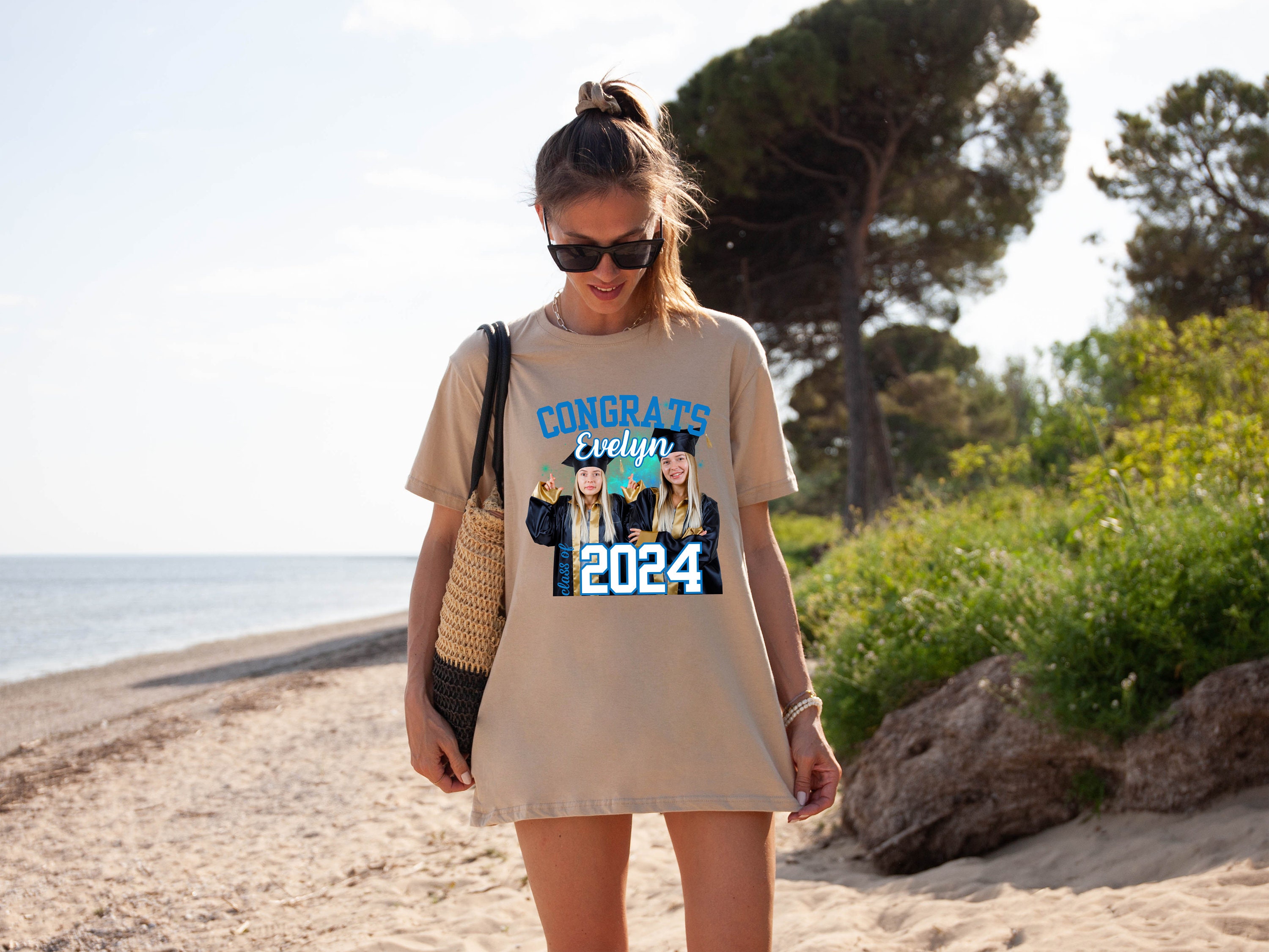 Custom Graduation T-shirt, Custom Photo Graduate T-shirt, Family ...