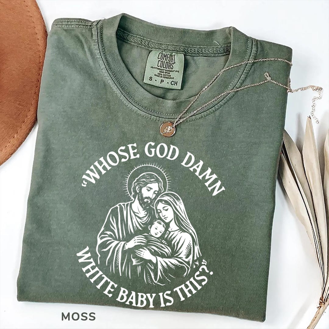 Comfort Colors Jesus Meme Shirt: Vintage Sarcastic Christian Humor Tee ...