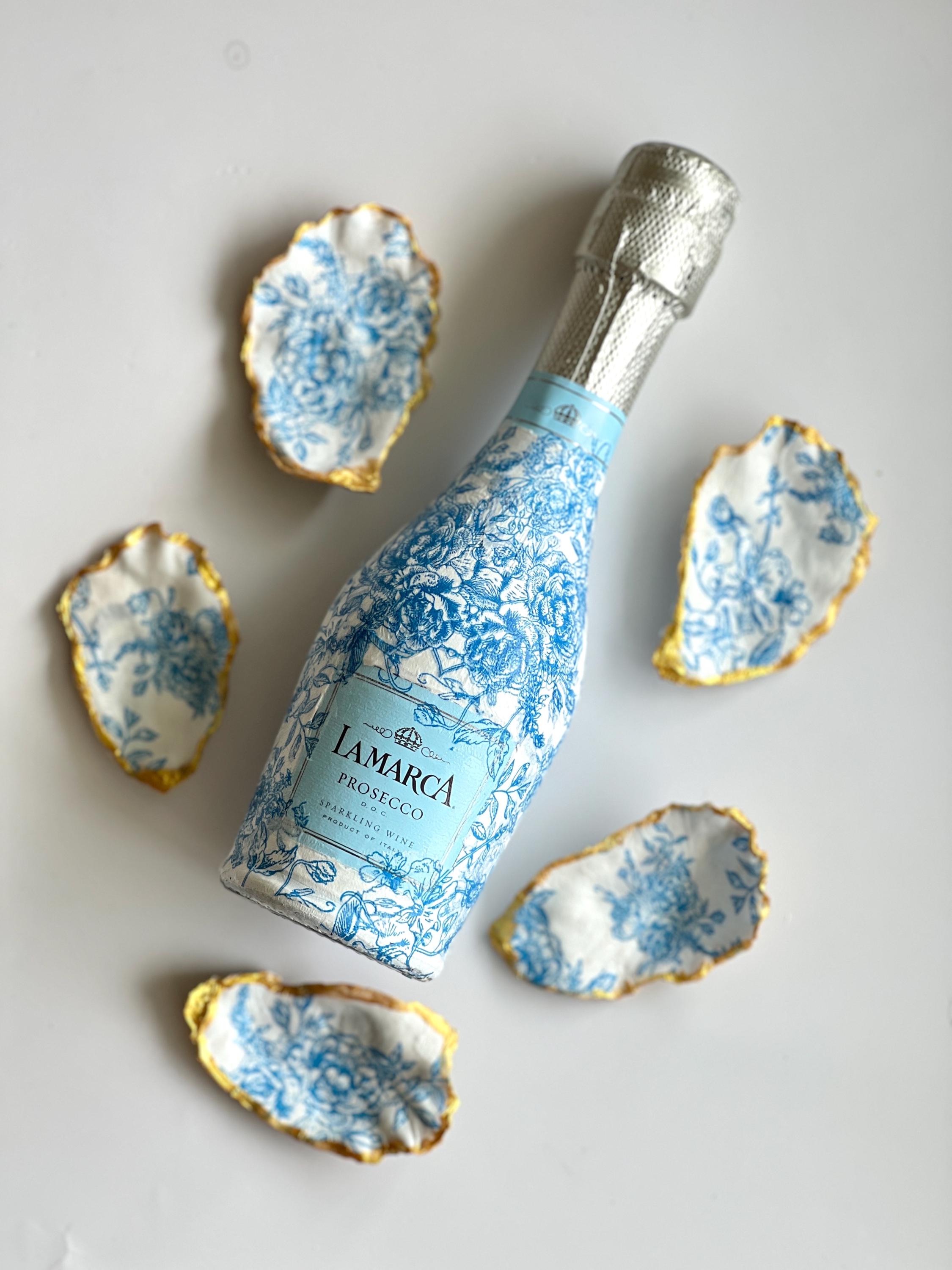 Decorated Champagne Bottle - Etsy