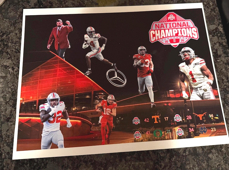 Ohio State Buckeyes 2024 National Champions Digital Print Download ...