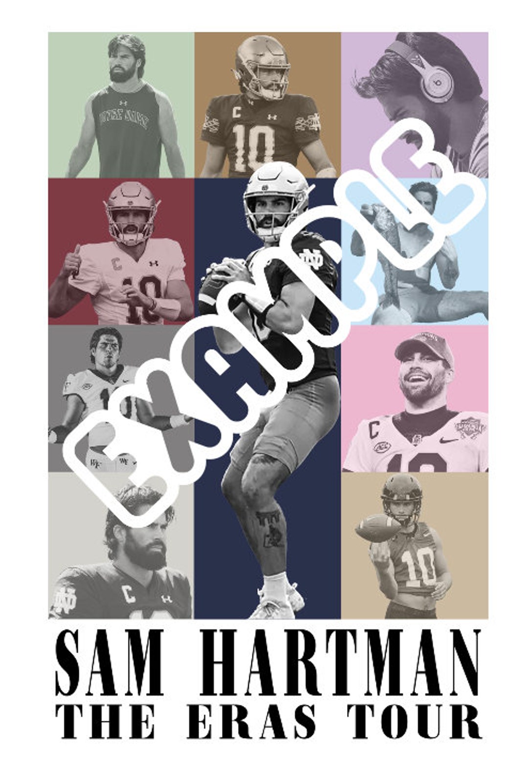 Sam Hartman Eras Tour Digital Download - Etsy