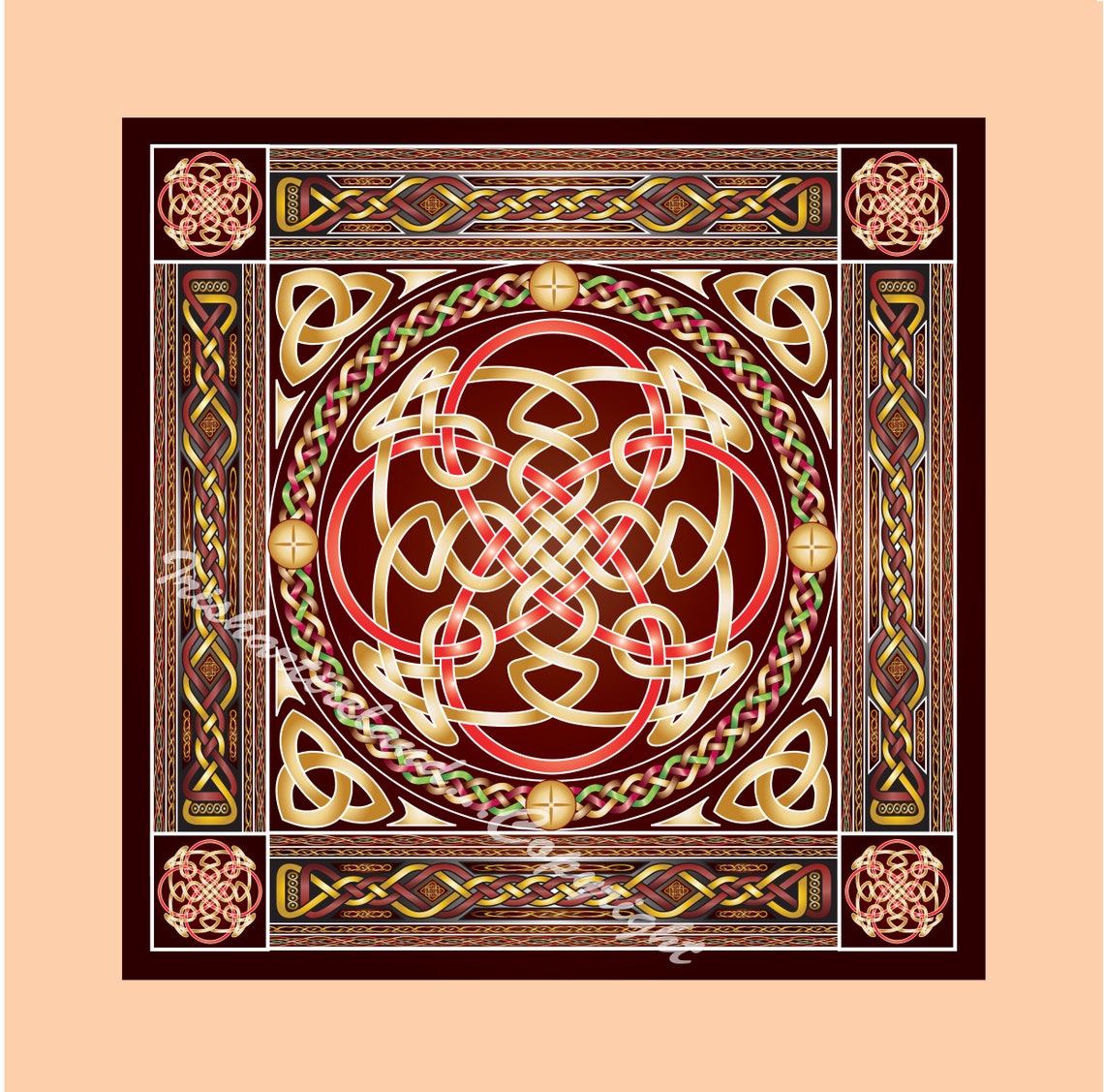 Celtic Art Print - Etsy