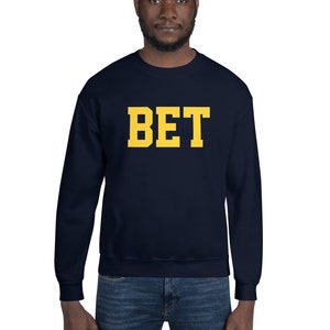 Bet Sweatshirt, Us Vs Everybody Shirt, Football, Soccer, Sports ...