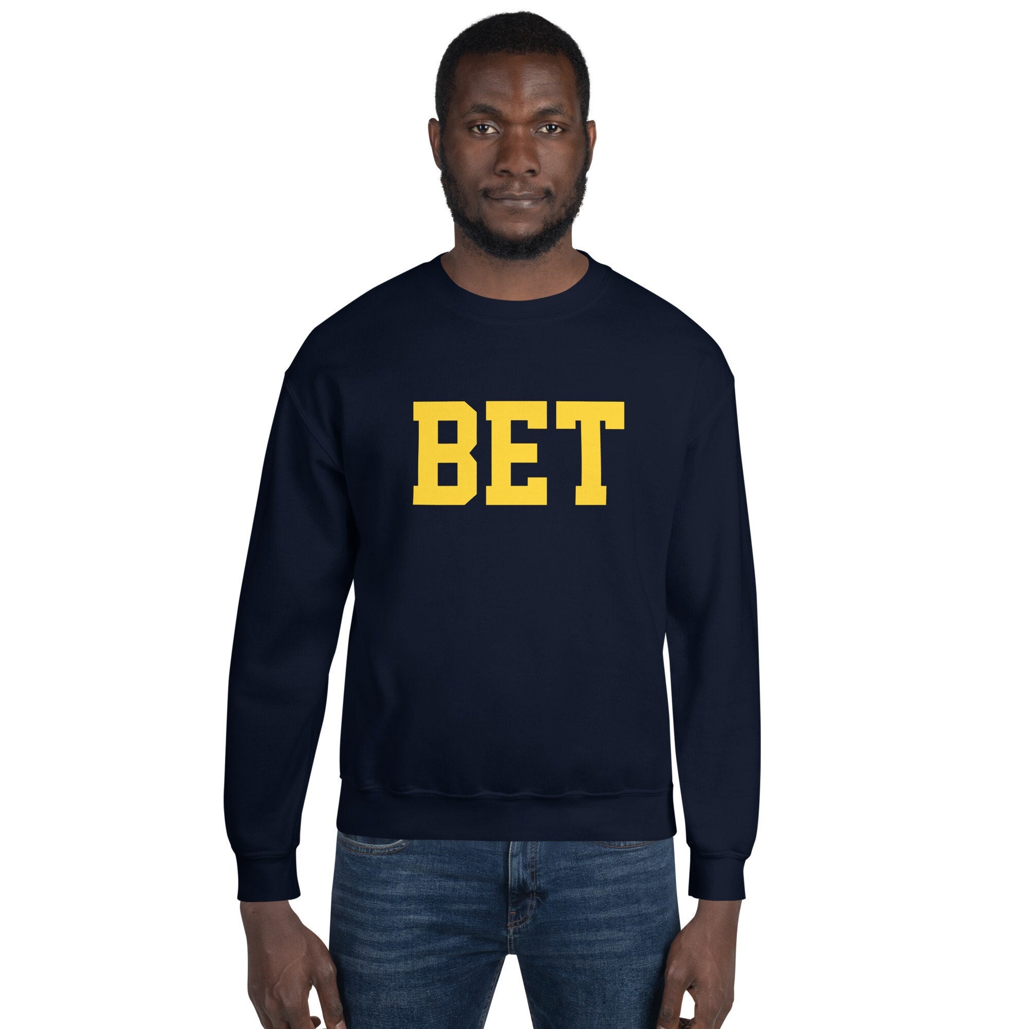 Bet Sweatshirt, Us Vs Everybody Shirt, Football, Soccer, Sports ...